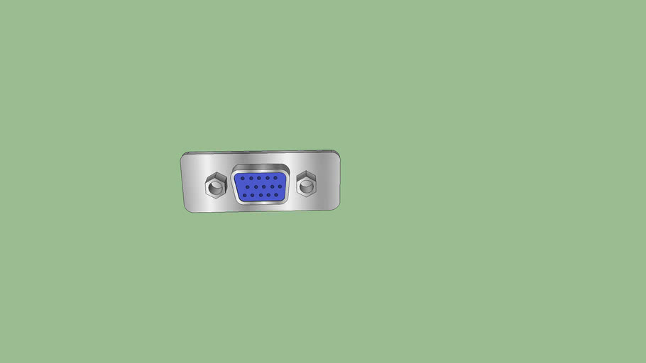 VGA Connector | 3D Warehouse