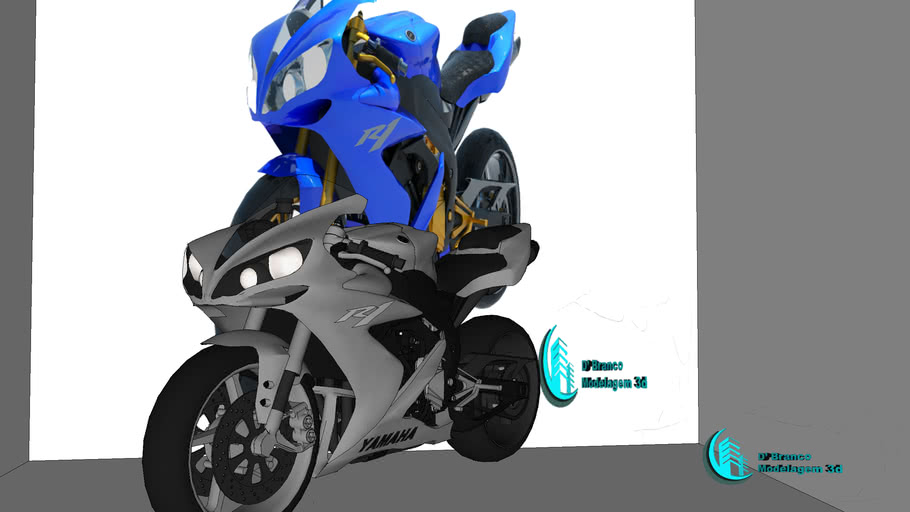 Yamaha R1 2008 | 3D Warehouse