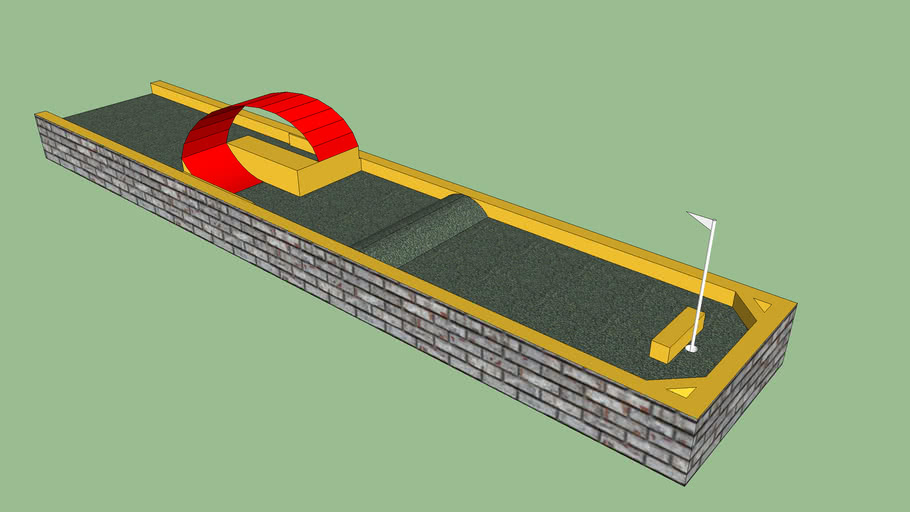 mini golf hole 15 | 3D Warehouse