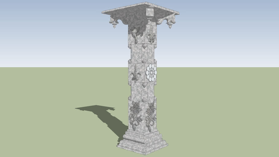 stone pillar | 3D Warehouse