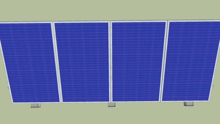 Solar Rack | 3D Warehouse