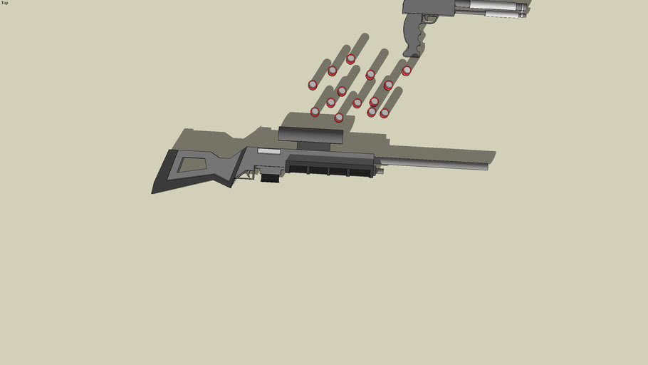Shotgun+Sniper Rifle+14 shells!!! | 3D Warehouse