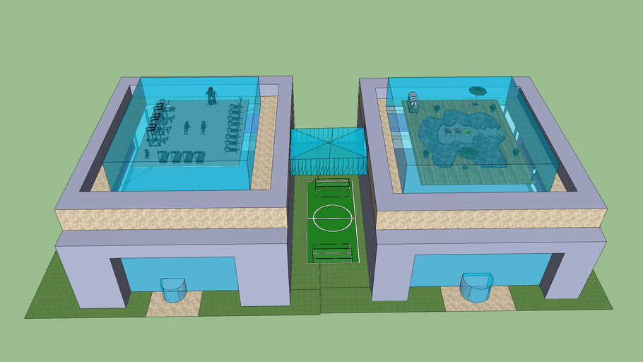 Recreation center Model #3 | 3D Warehouse