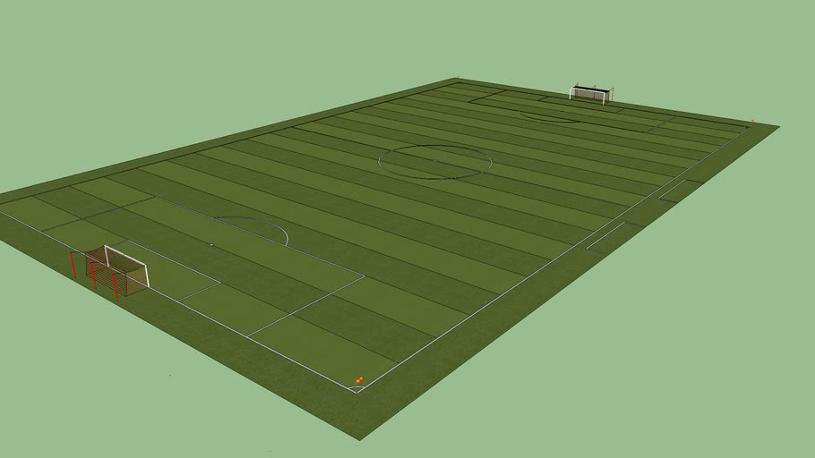 Football Pitch | 3D Warehouse