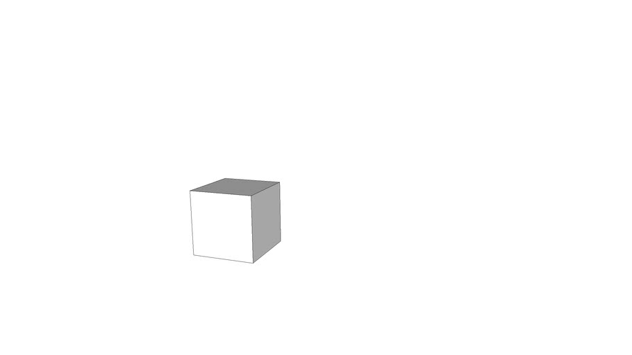 1 cubic ft. cube | 3D Warehouse