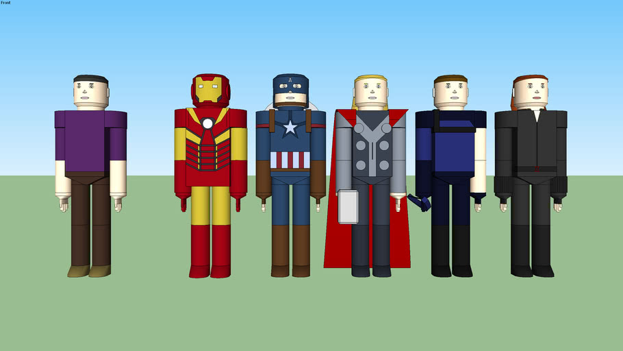 A-Body -- Marvel's Avengers(Part 1) | 3D Warehouse
