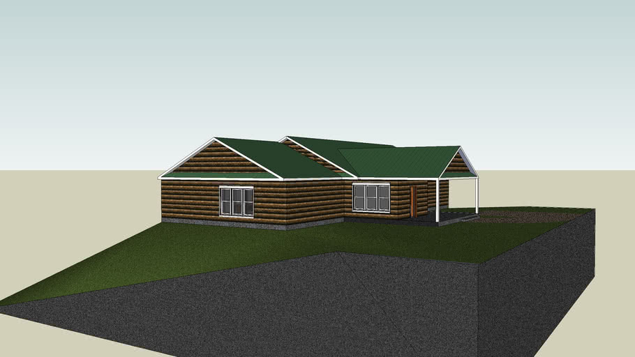 Log Cabin | 3D Warehouse