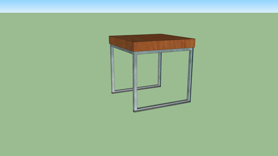 square side table | 3D Warehouse