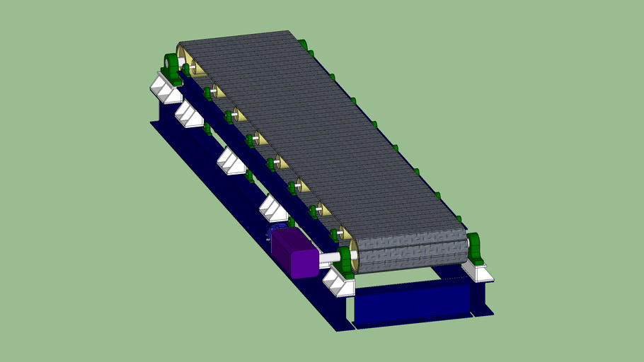 Generic Apron Feeder | 3D Warehouse