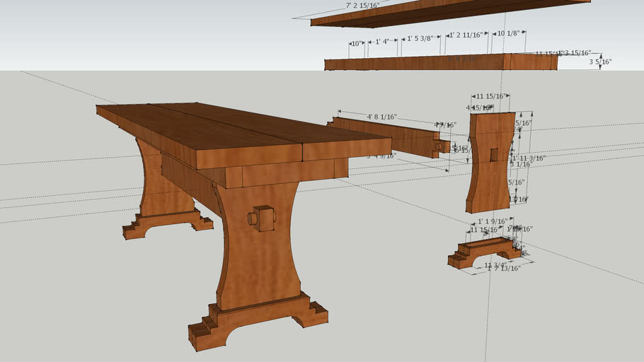 dining_table | 3D Warehouse