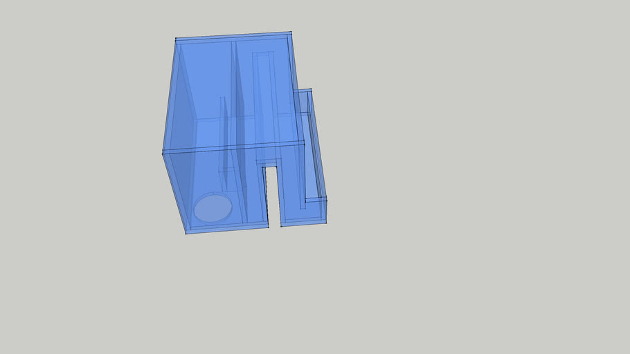 Aquarium overflow box | 3D Warehouse