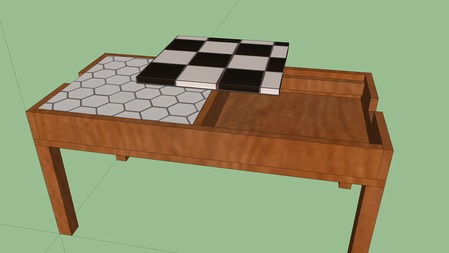 Game Table Model | 3D Warehouse