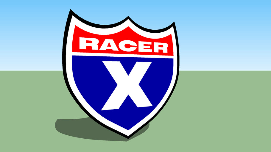 RACER X - logo - decal | 3D Warehouse