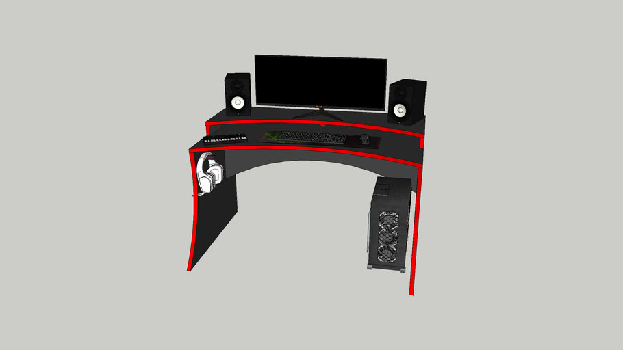 Gaming / Music Prod setup | 3D Warehouse