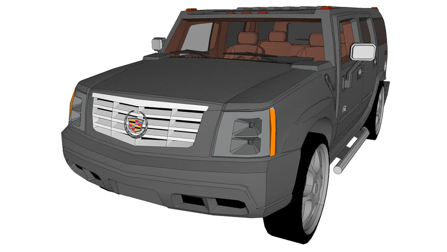 HUMMER H2 ESCALADE | 3D Warehouse