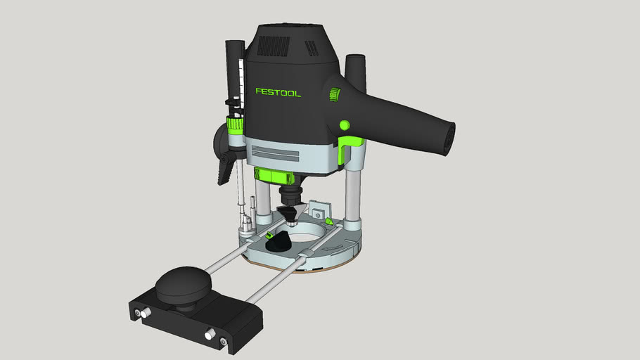 Festool router - défonceuse- OF 1400 | 3D Warehouse