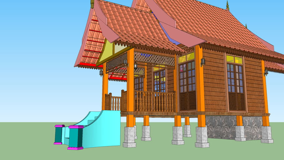 MALAY TRADITIONAL HOUSE | 3D Warehouse