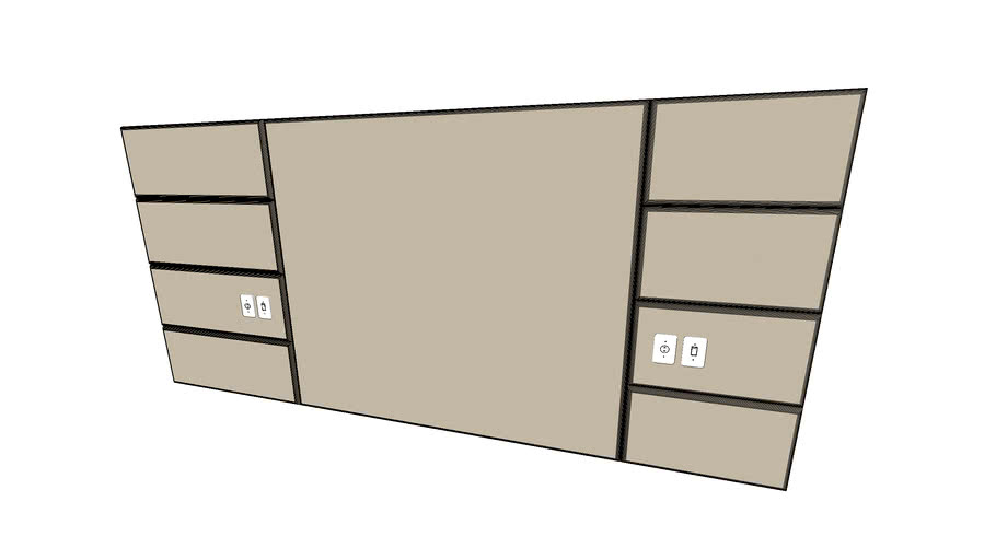 Headboard | 3D Warehouse