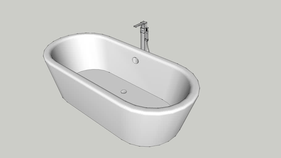 vrijstaand bad | 3D Warehouse