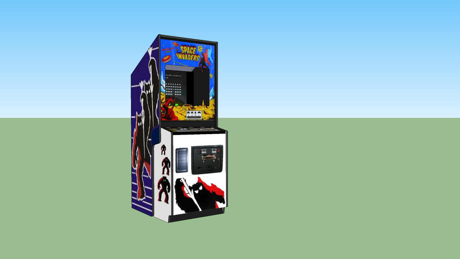 space invaders arcade game | 3D Warehouse