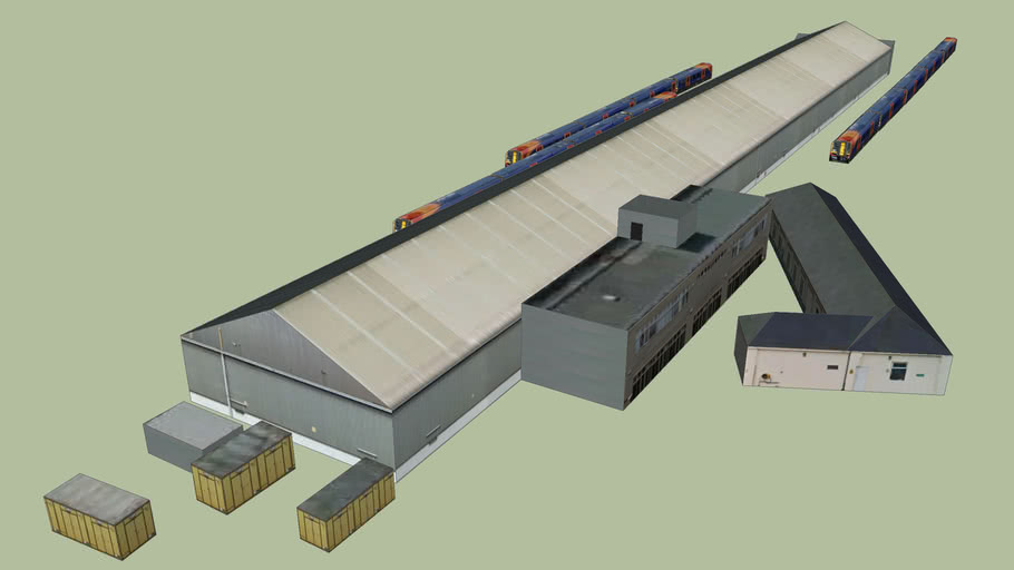 Fratton Traincare Depot | 3D Warehouse