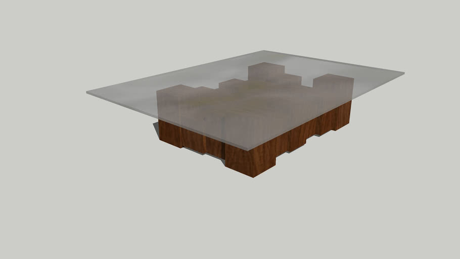 Coffee Table with Glass Top.skp | 3D Warehouse