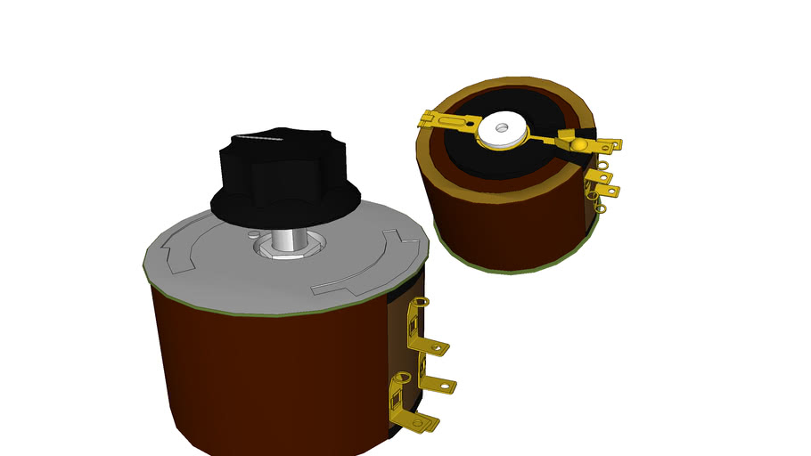 Powerstat 10B variac (autotransformer) | 3D Warehouse