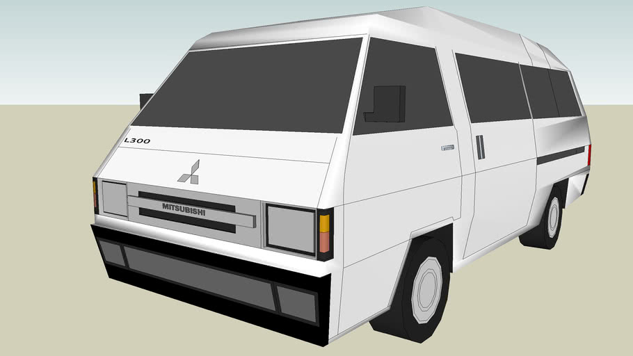 2010 Mitsubishi L300 Versa Van | 3D Warehouse