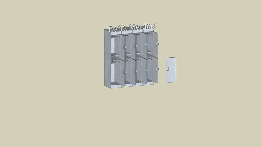Locker Design | 3D Warehouse