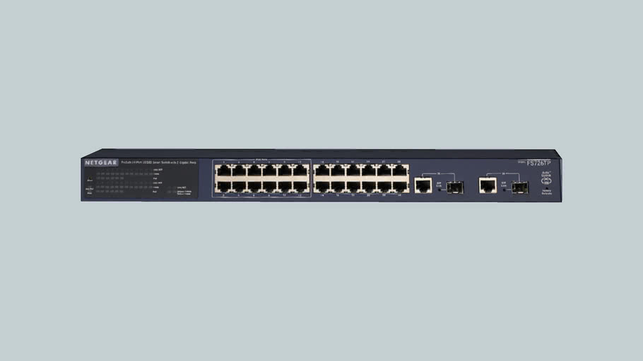 Netgear 24 Port Switch | 3D Warehouse