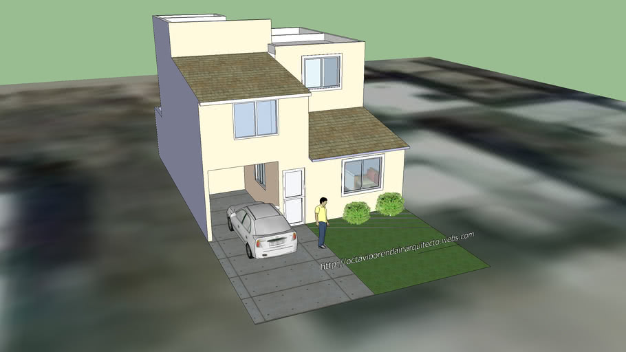 ante proyecto vivienda | 3D Warehouse