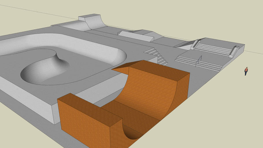a good skatepark | 3D Warehouse