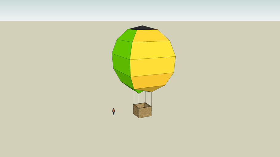 hot air balloon | 3D Warehouse