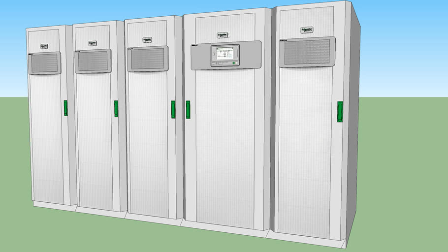 Schneider Electric Galaxy VX 3-phase UPS (GVX500K1500HS) | 3D Warehouse