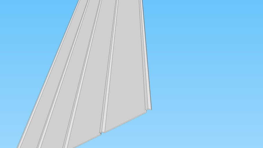 Ribbed Steel | 3D Warehouse