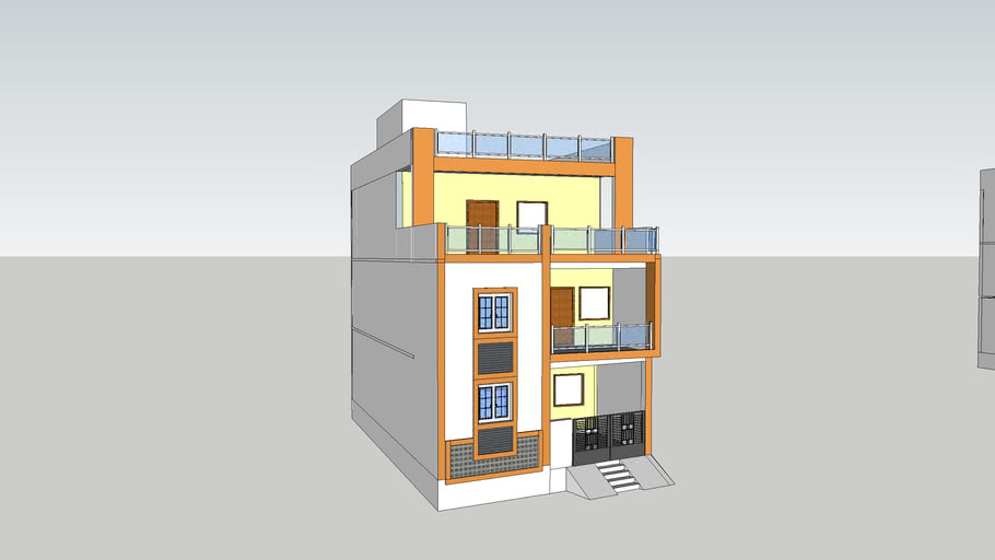 3 story building | 3D Warehouse