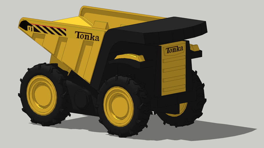 TOY DUMP TRUCK TONKA | 3D Warehouse