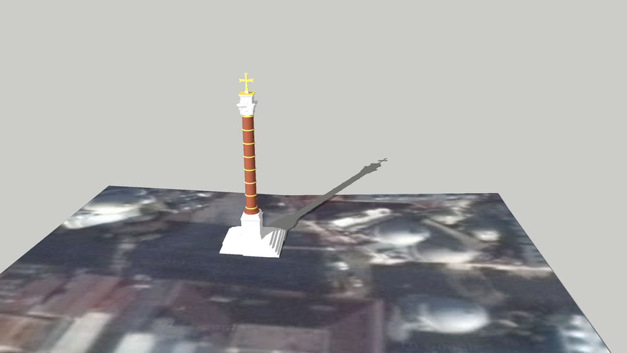 Column of Constantine reconstruction (Ancient Constantinople) | 3D ...