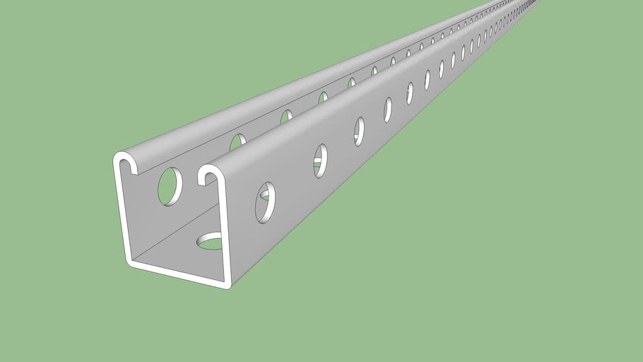 Strut 3 hole | 3D Warehouse