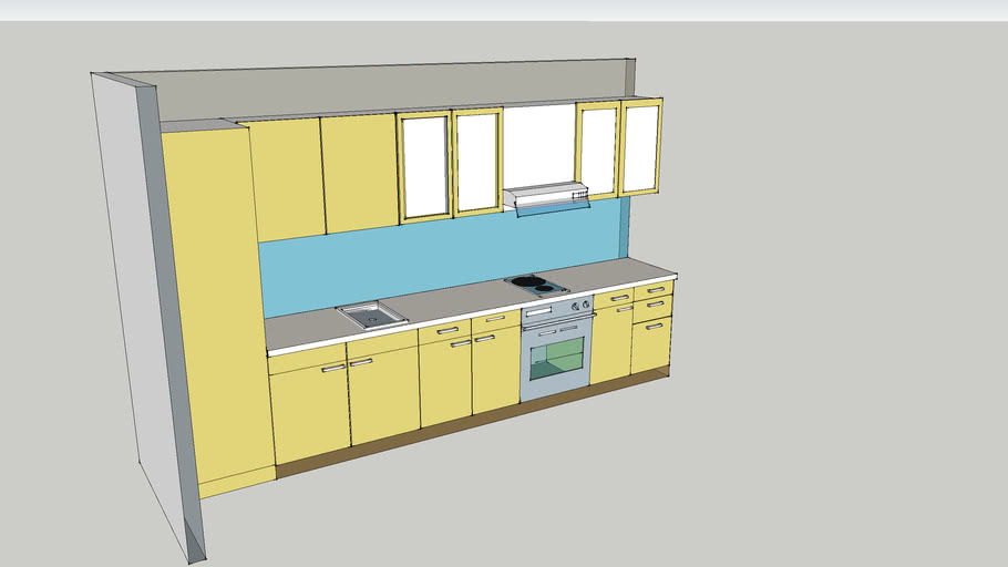 small kitchen | 3D Warehouse
