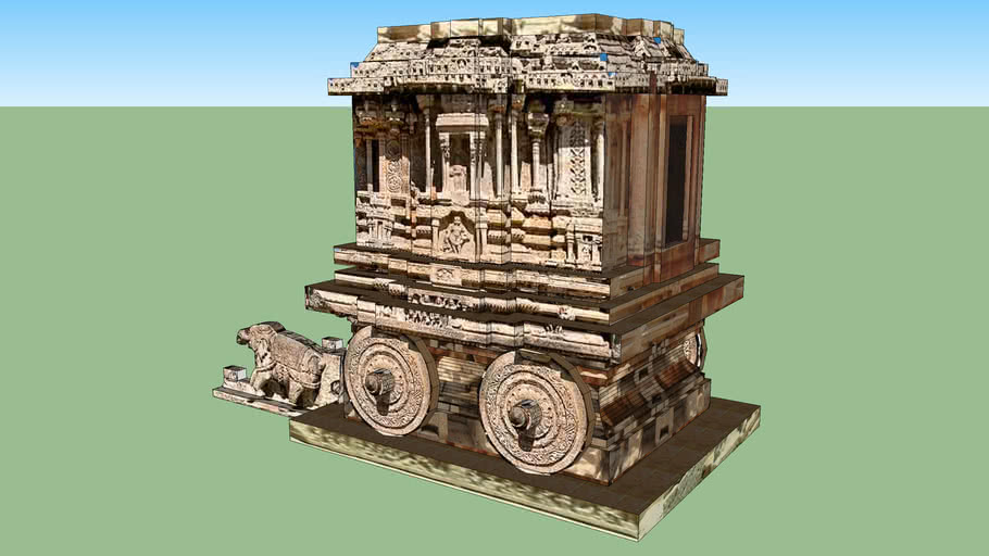 Stone Chariot Hampi | 3D Warehouse