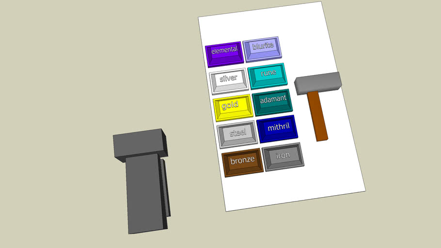 runescape bars | 3D Warehouse