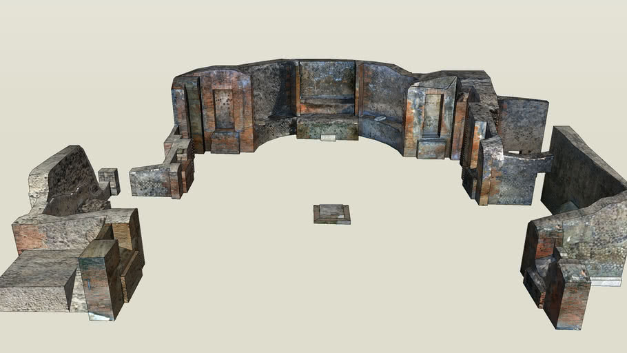Pompeii Imperial Cult Building | 3D Warehouse