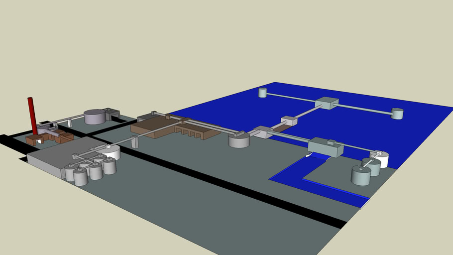 Hydroelectric Plant | 3D Warehouse