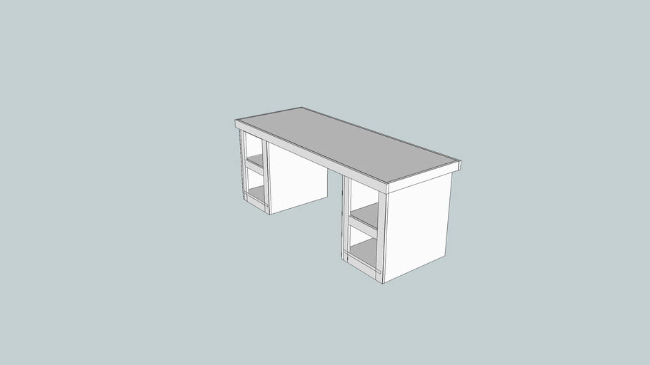 Student Desk | 3D Warehouse