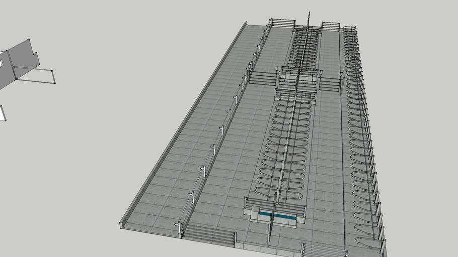 free stall | 3D Warehouse