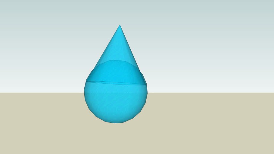 rain drop | 3D Warehouse