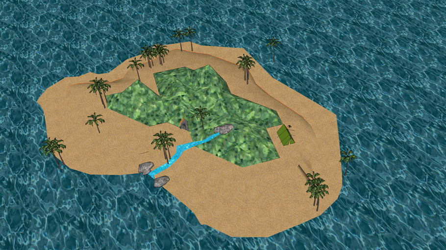 island | 3D Warehouse