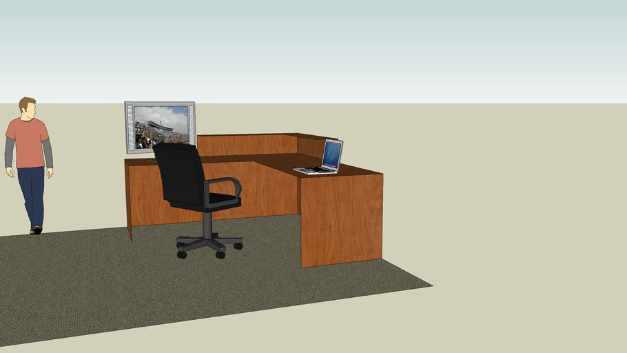 Awesome Office Setup | 3D Warehouse