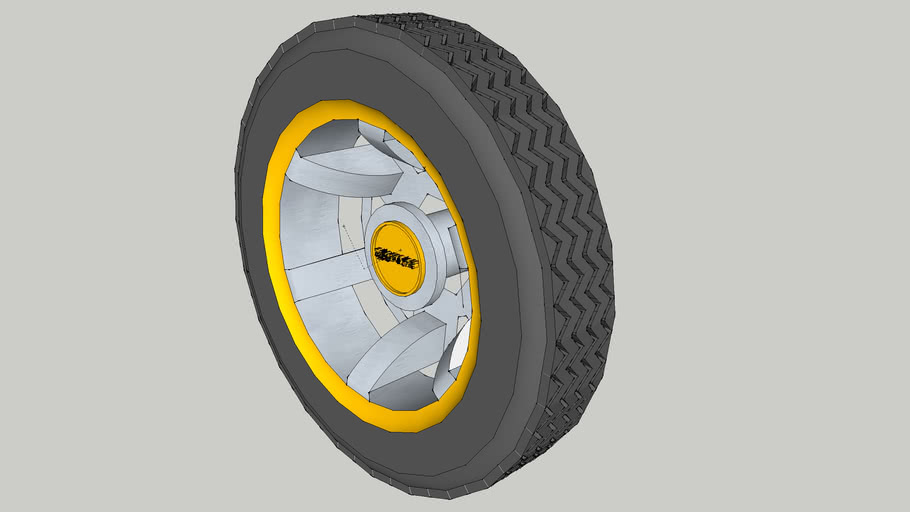 Alloy Tyre | 3D Warehouse
